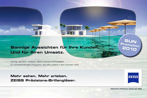 ZEISS Clarlet® Loop - modisch durchgebogene Sport-Brillengläser ...