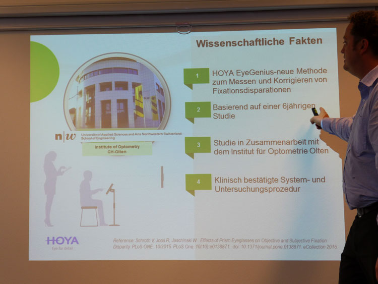 Hoya, EyeGenius, neue Wege der Refraktion - optikum, Fachmagazin für ...