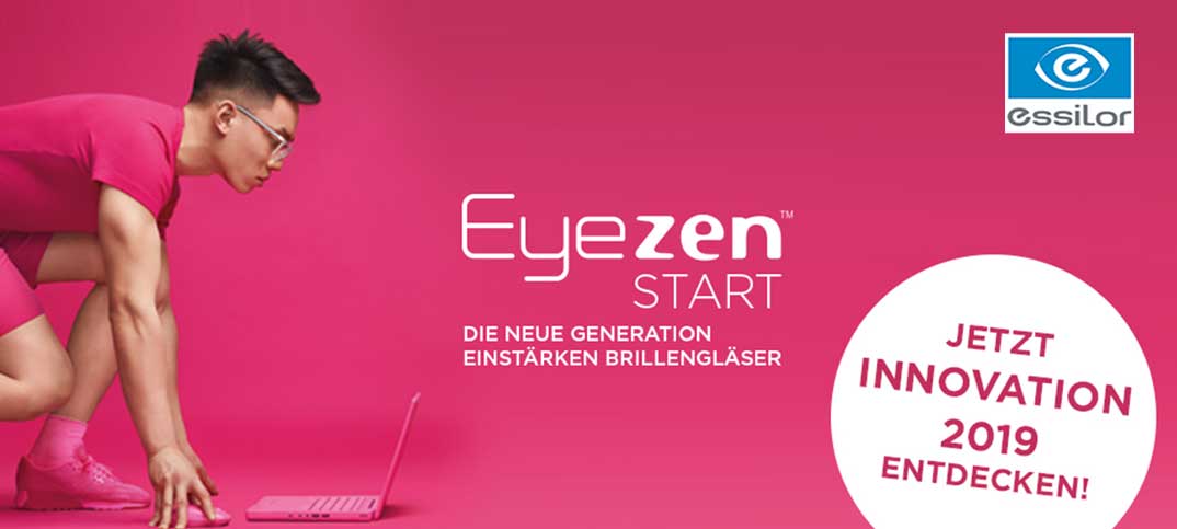 Neu ab Mai: Essilor Eyezen™ Start – die neue Generation Einstärken ...