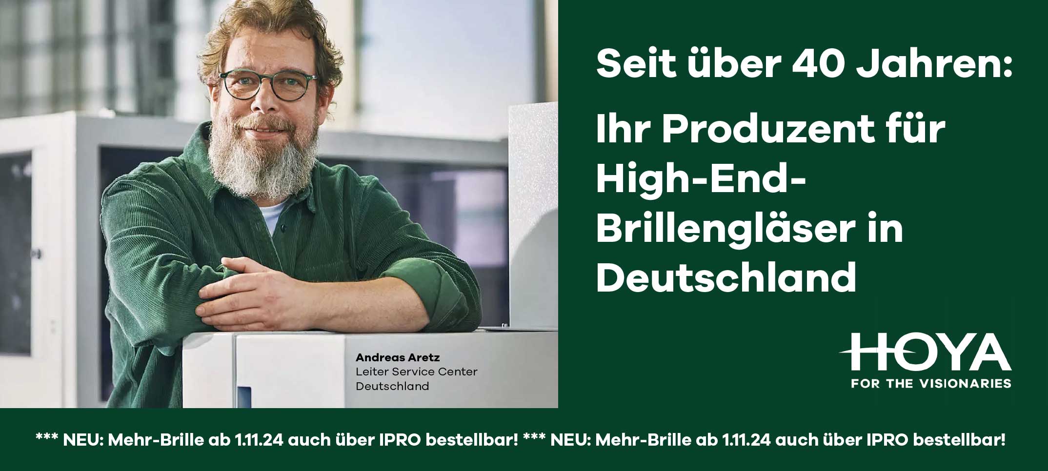Seit über 40 Jahren: Ihr Produzent für High-End-Brillengläser in ...